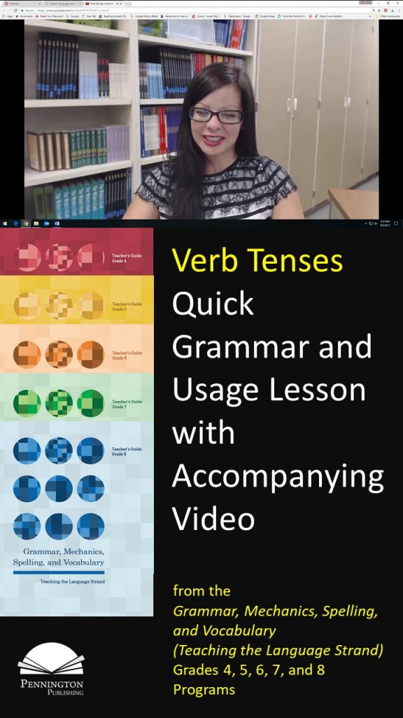 Verb Tenses Pennington Publishing Blog