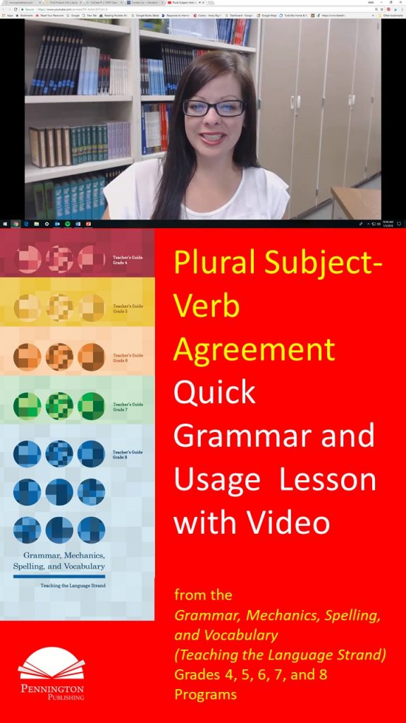 Plural Subject Verb Agreement Pennington Publishing Blog